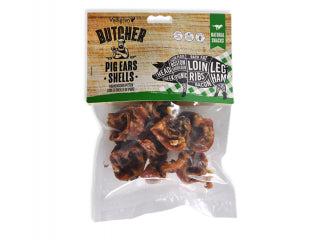 Butcher Pigs Ears Shells 300g