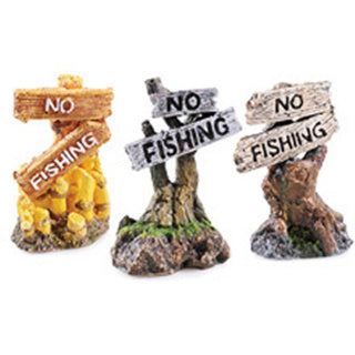 Classic No Fishing Sign - Wag n Tails Pet Shop